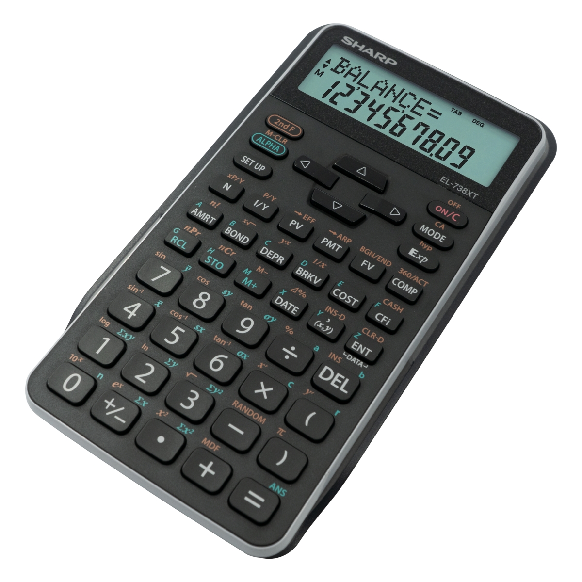 Sharp EL-738 XTB – Advanced Financial Calculator NEW DESIGN | Shumata ...
