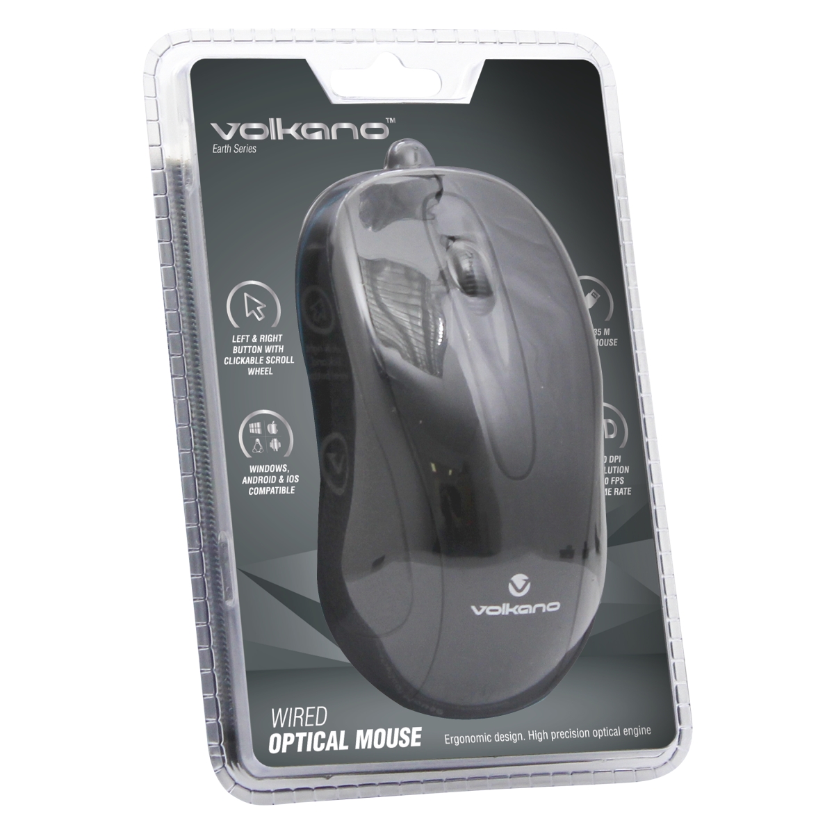 Buy Volkano Earth Series Wired Mouse BLISTER PACKAGING - Shumata Online ...